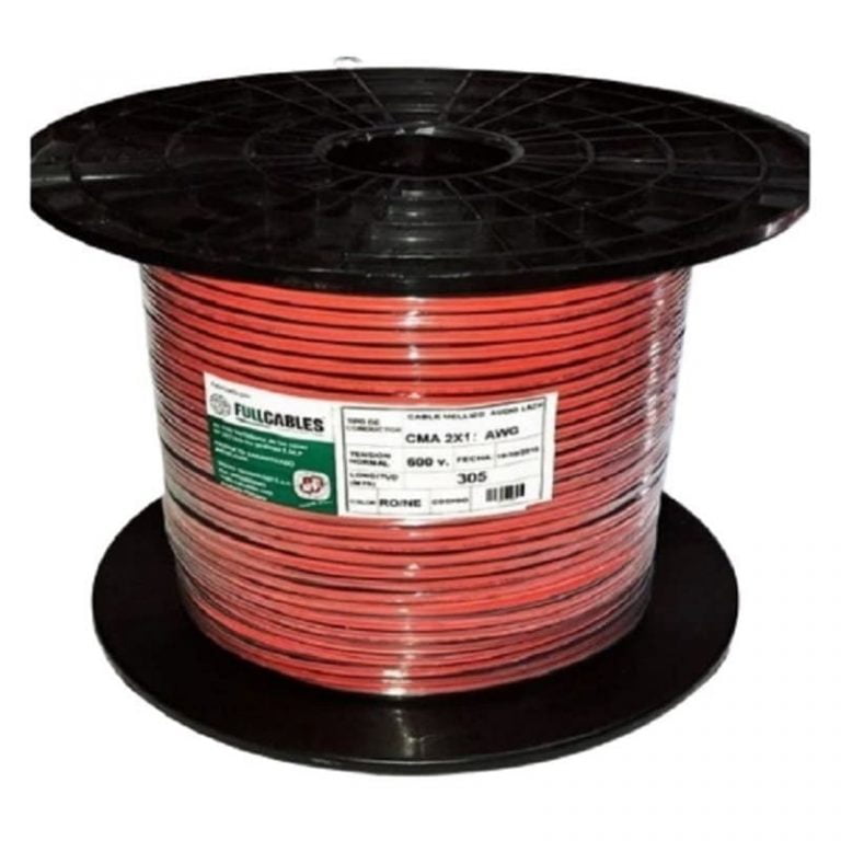 Cable para audio 2x16 AWG 305mt LSZH - Max Center