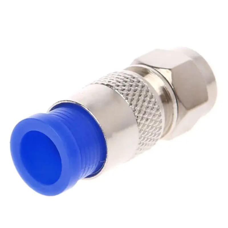 Conector Tipo F Macho Para Cable Rg6 Compresi n Max Center Conector Tipo F Macho Para Cable Rg6 Compresi n Max Center